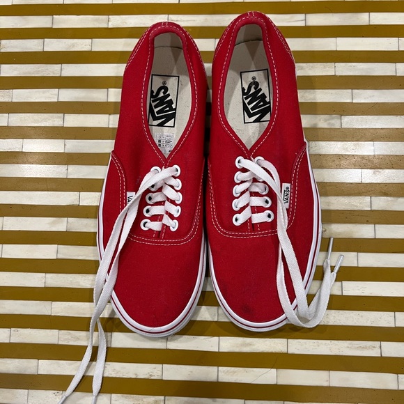 Vans | Shoes | Red Vans | Poshmark
